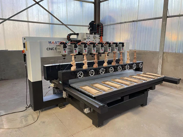 Woodcnc 3D 4 Axis Router - High Productivity & Versatility