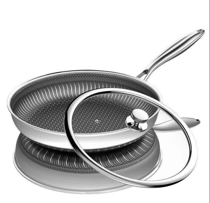 18/20/24/28cm/30/32/34/36cm Non Stick Coating Frying Pan Stainless ...