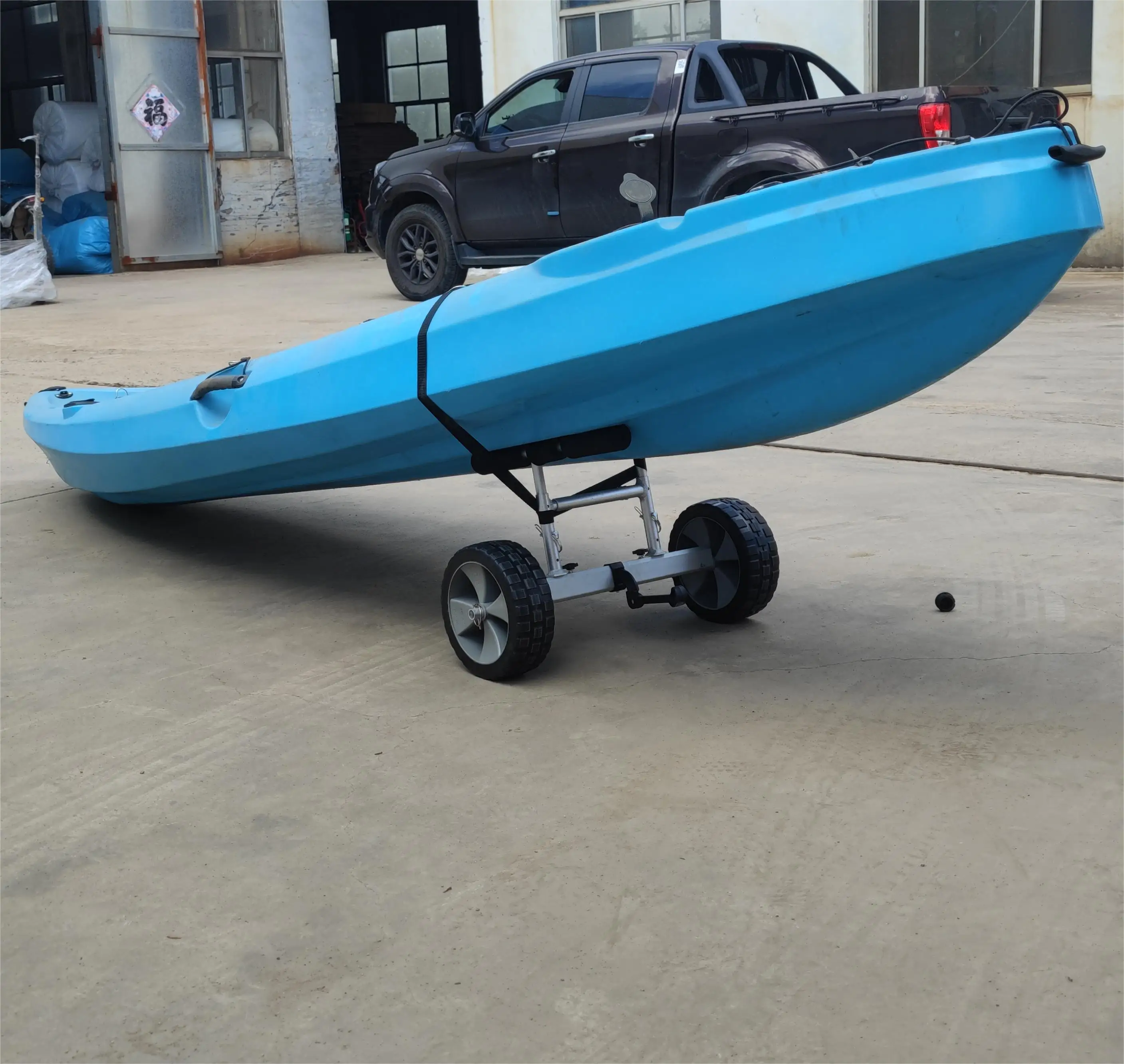 Adjustable Sit-on-top Kayak Cart Trolley Kayak Carrier Cart - Buy ...