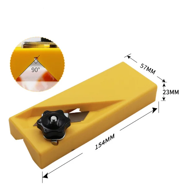 Acoustic Plastic Plasterboard Chamfering Machine Right Angle Flat ...