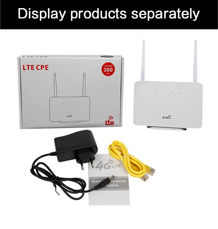 4G LTE Wireless Wifi Routers - Mini CPE 106 with LAN