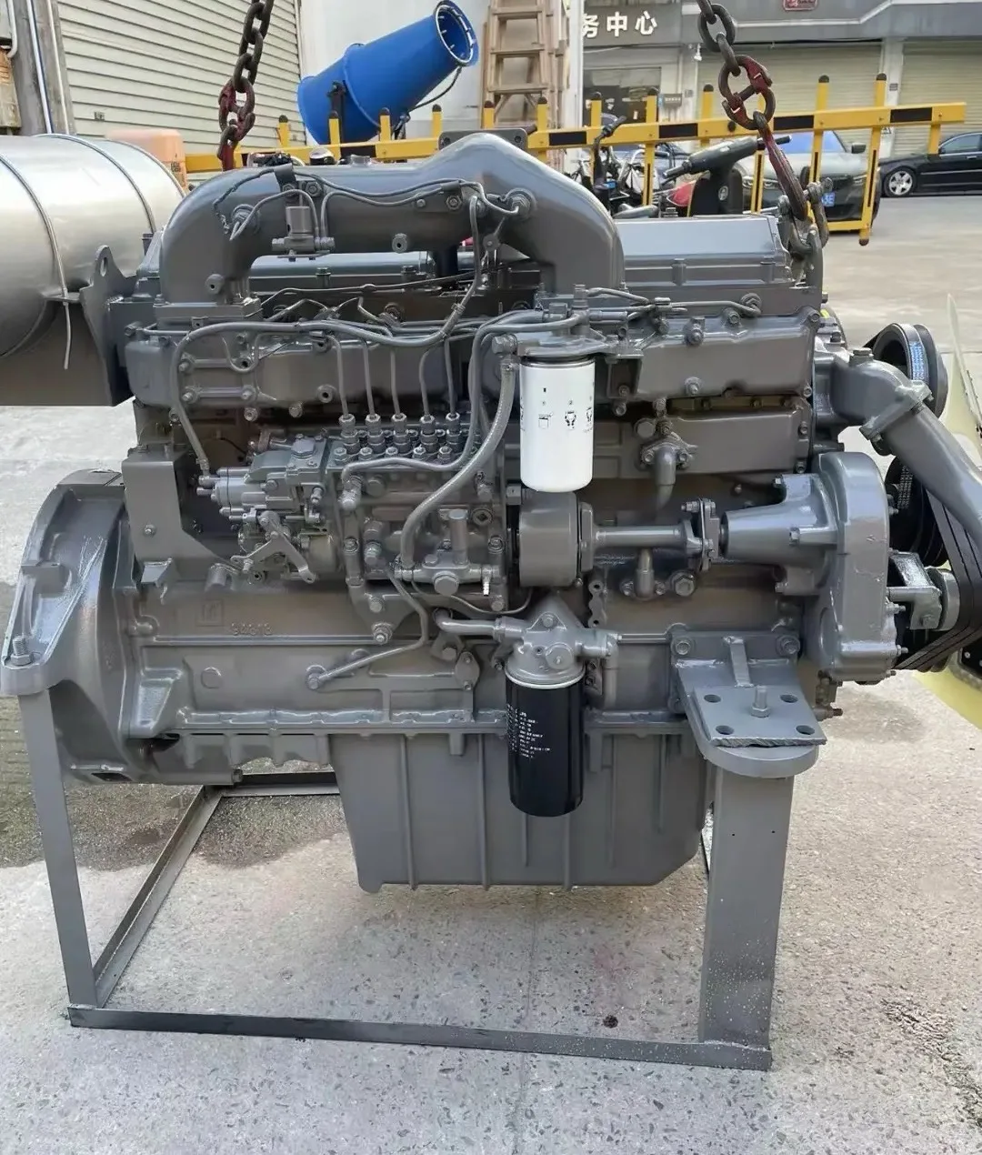 Construction Machinery Diesel Motor Engine Assembly Complete 6RB1 Model ...