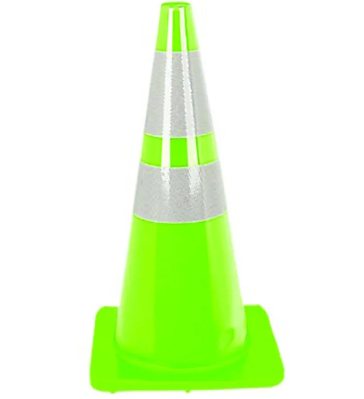 300mm-900mm Pvc Road Cone Red Emergency Traffic Cone With White ...