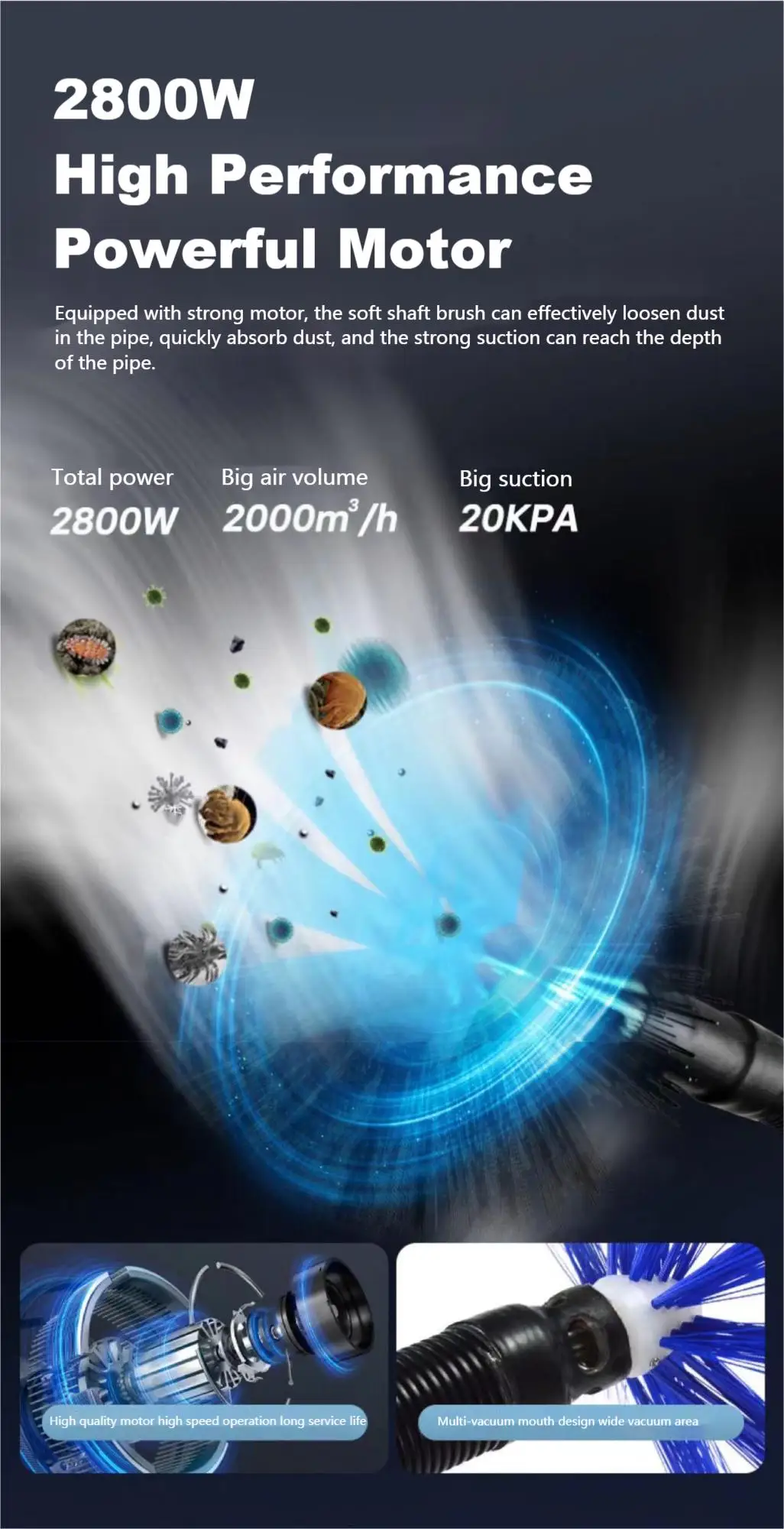 Wholesale Ventilation AC Duct Vacuum Cleaner - Efficient Cleaning Equipment