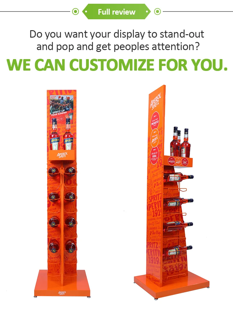 Supermarket Beverage Beer Can Wine Soft Drink Display Stand Liquor ...