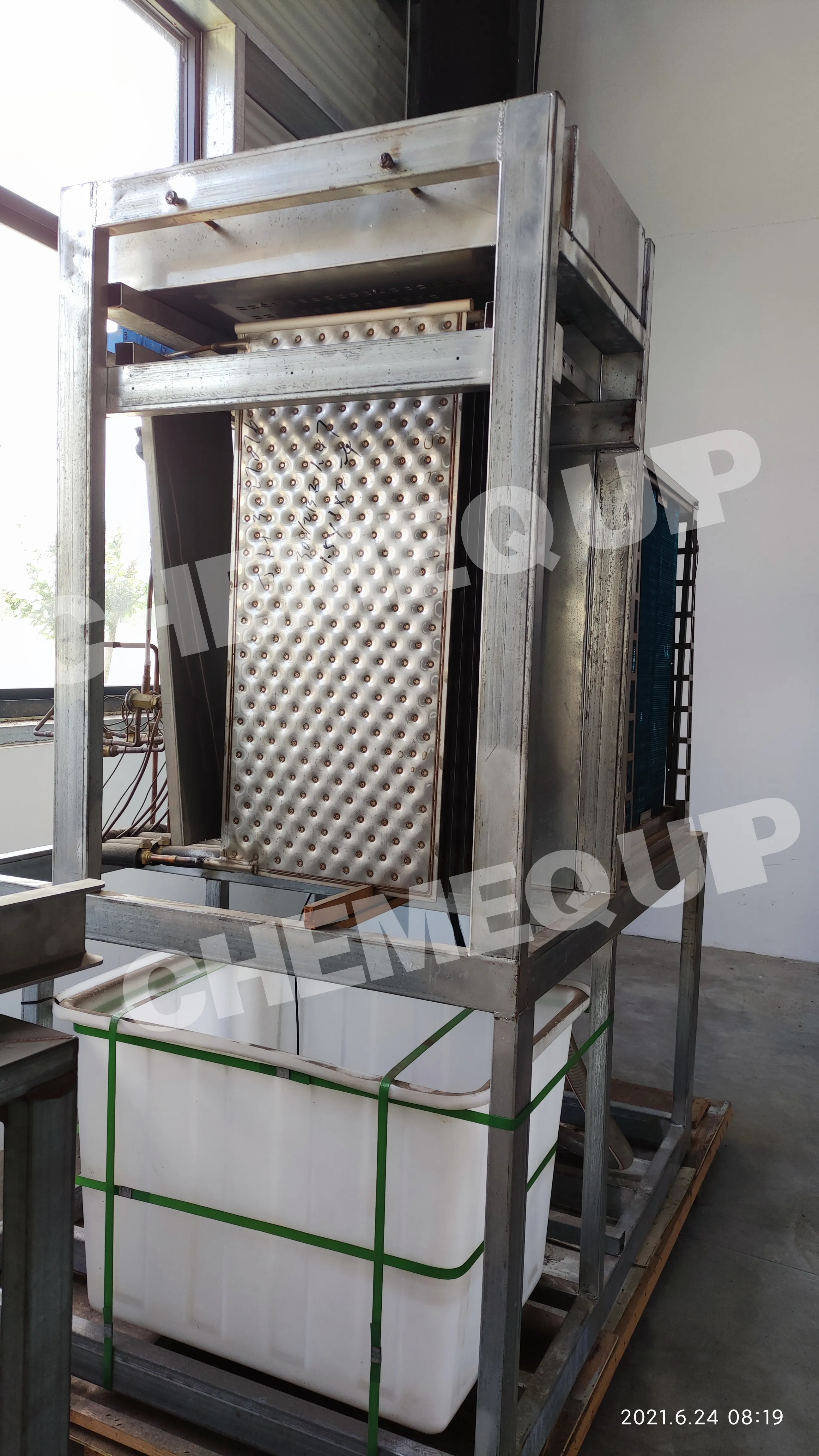 Laser Welding Dimple Plate Falling Film Cooling Many Fresh Products ...