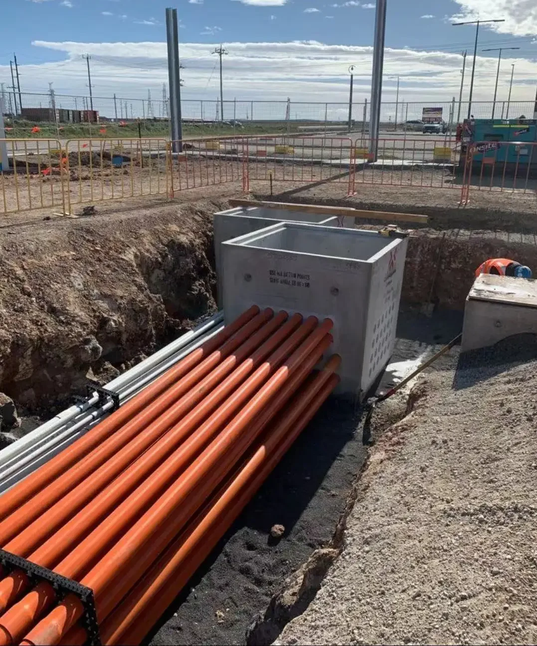 Ledes 20mm Pvc Conduit Electrical Rigid Pipe Md Grey Orange Color - Buy ...