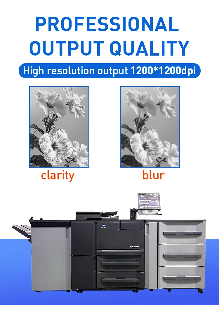 Original for Konica Minolta Bizhub PRO B1100 Digital Printing Black ...