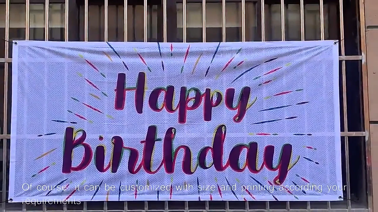 Factory Customized Outdoor Mesh Backdrop Banner Grommets For ...