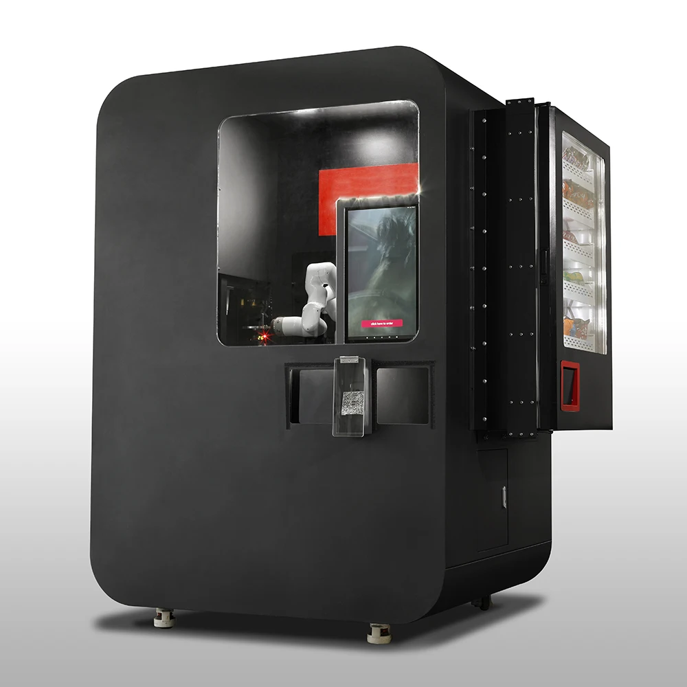 Mini Robot Coffee Kiosk - Smart and Efficient Vending