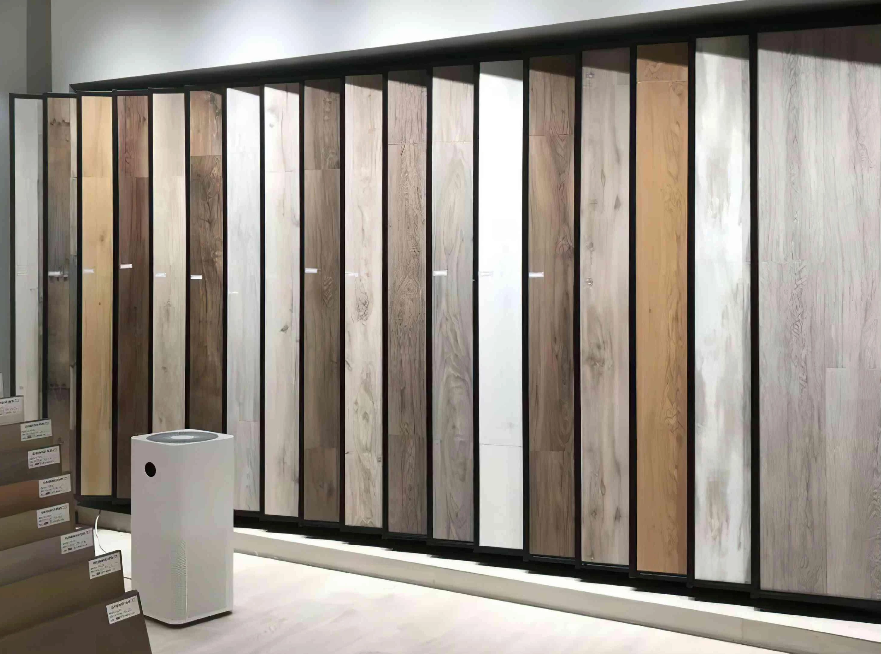 Modern Wooden Floor Display Racks - Customizable Solutions