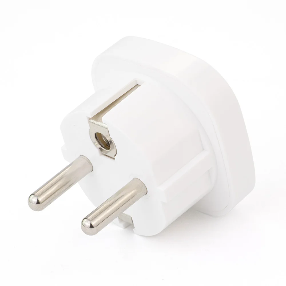 US & China to Schuko Type F Grounded Plug Converter Adapter 10A for ...