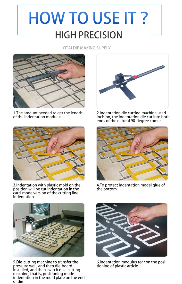 Cheap Price Adhesive Plastic Creasing Matrix For Die Making - Buy ...