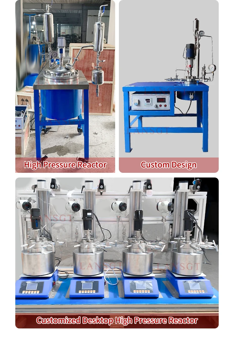 Batch 1 Litres Mixing Tank Pai Polyamide Reactor Small Desktop High ...