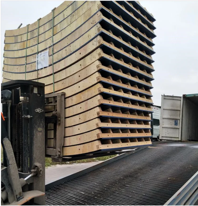 Zeemo Fast Work Tank Curved Flexible Plywood Formwork For Concrete ...