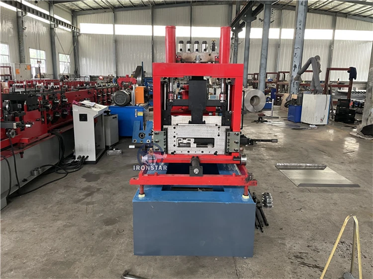 80 300 C Purlins Automatic Purlin Interchangeable Roll Forming Machine ...