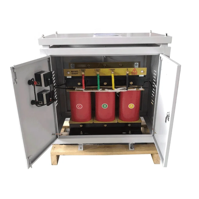 Three Phase Dry Type Isolation Transformer 380 To 220 To 200 With A