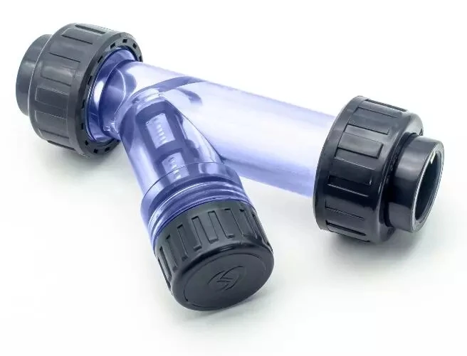 UPVC PVC Clear Transparent Y Strainer Valve - TU-PIPE