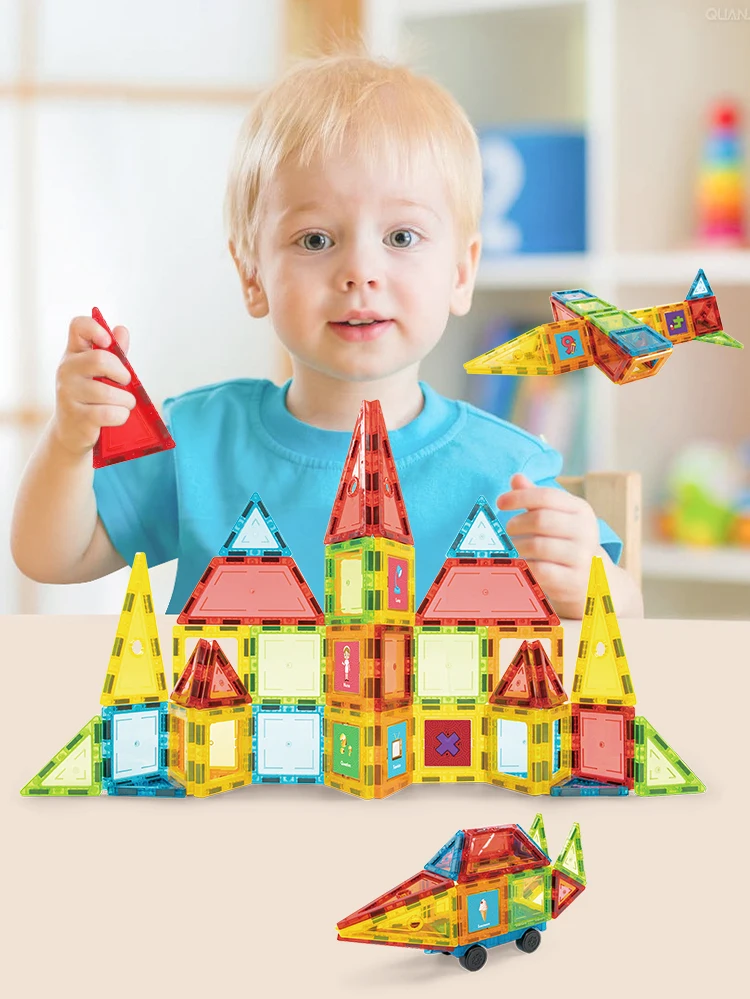 Magnetic Building Blocks - 140 Pieces of Creative Fun