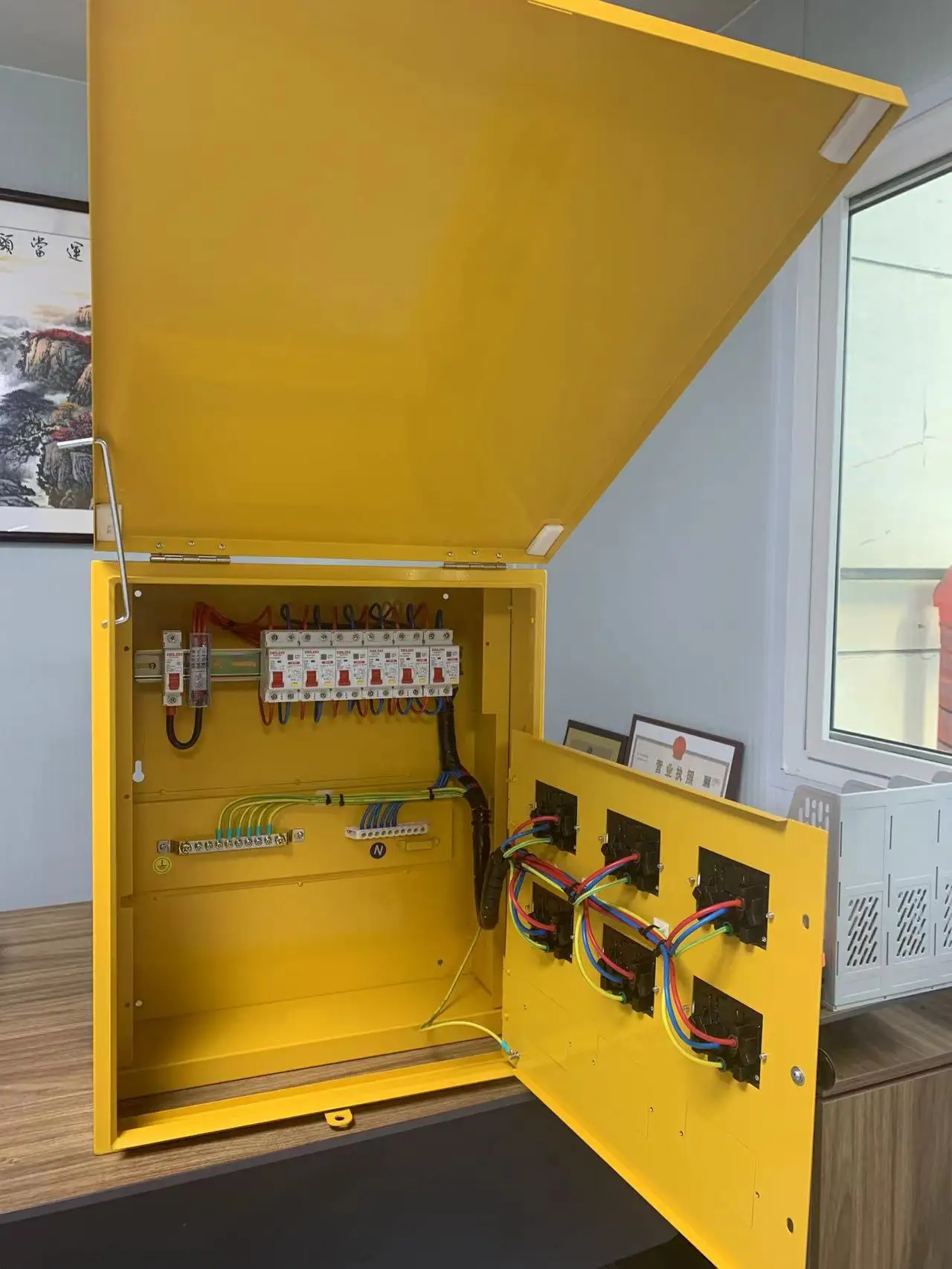 TEMPORARY Site Power Boards POWER BOX METAL CABINETS| Alibaba.com