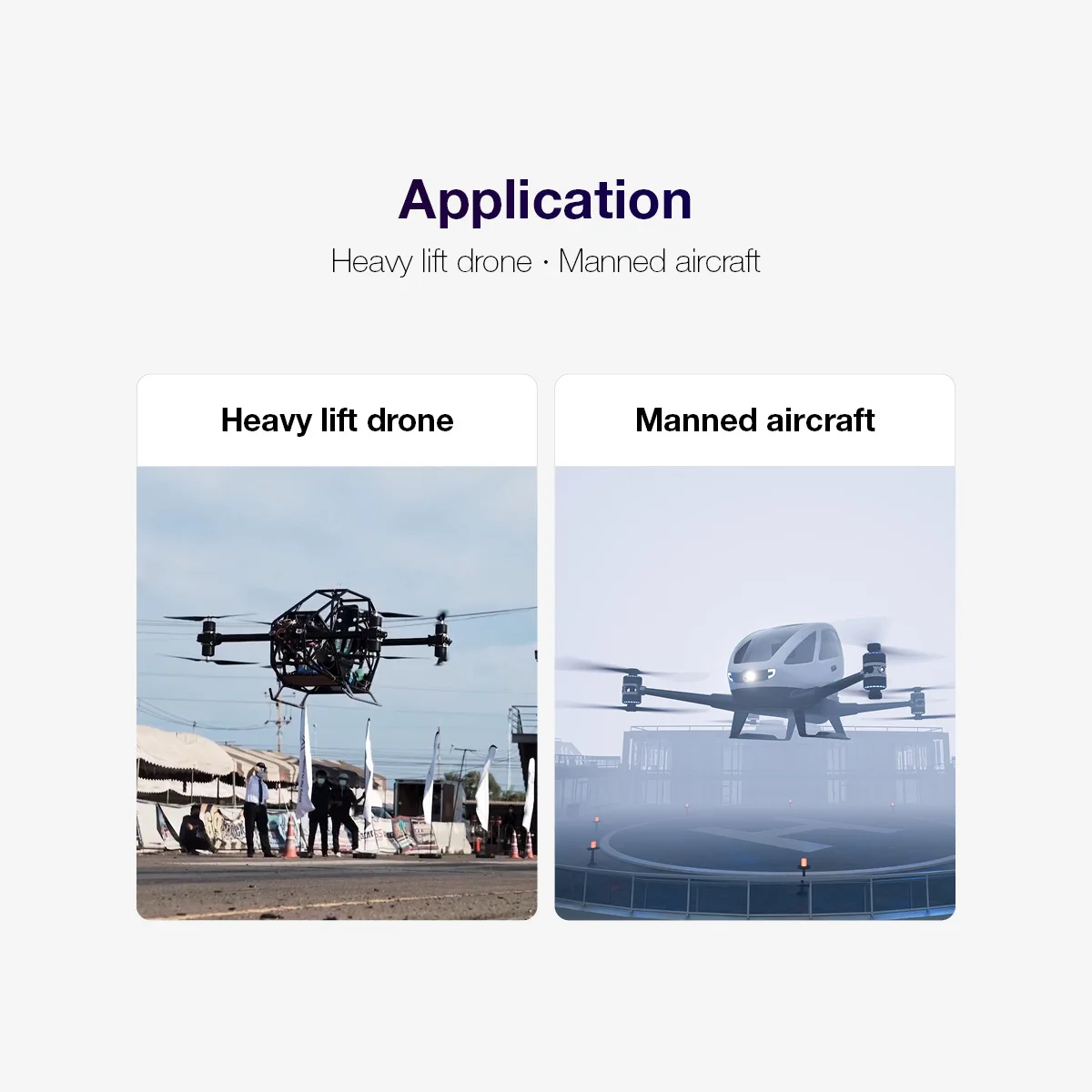 Manned Drone Propulsion System - 220KG Thrust BLDC Brushless Motor with ...