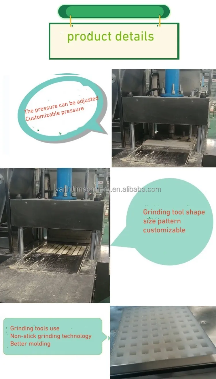 Big Capacity Jaggery Making Machine Cube Sugar Press Wrapping ...