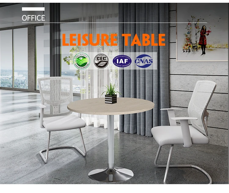 Modern Luxury Yuvarlak Masa 900mm Round Wooden Circular Small Meeting ...