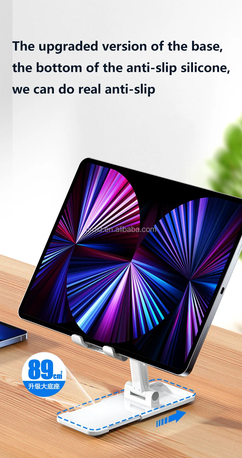 2022 Hot Design Extendable Tablet Bracket Folding Abs Stand Portable ...