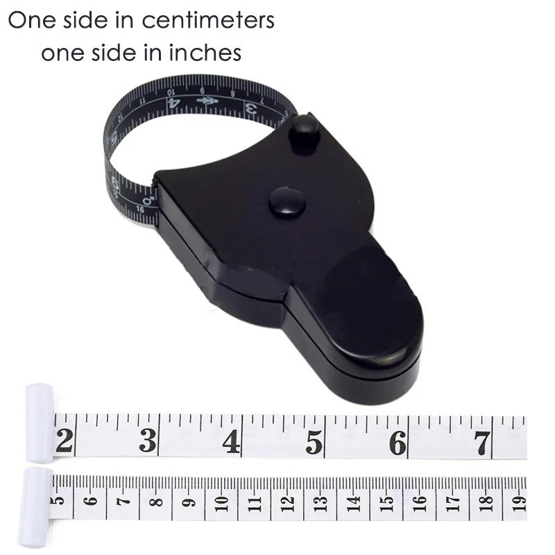 Self-tightening Body Measuring Tape Ruler 150cm/60 Inch Sewing Tailor ...