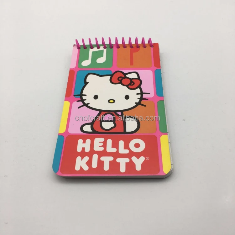 Customized School Stationery Notebook Cute Kitty Composition Notebook ...