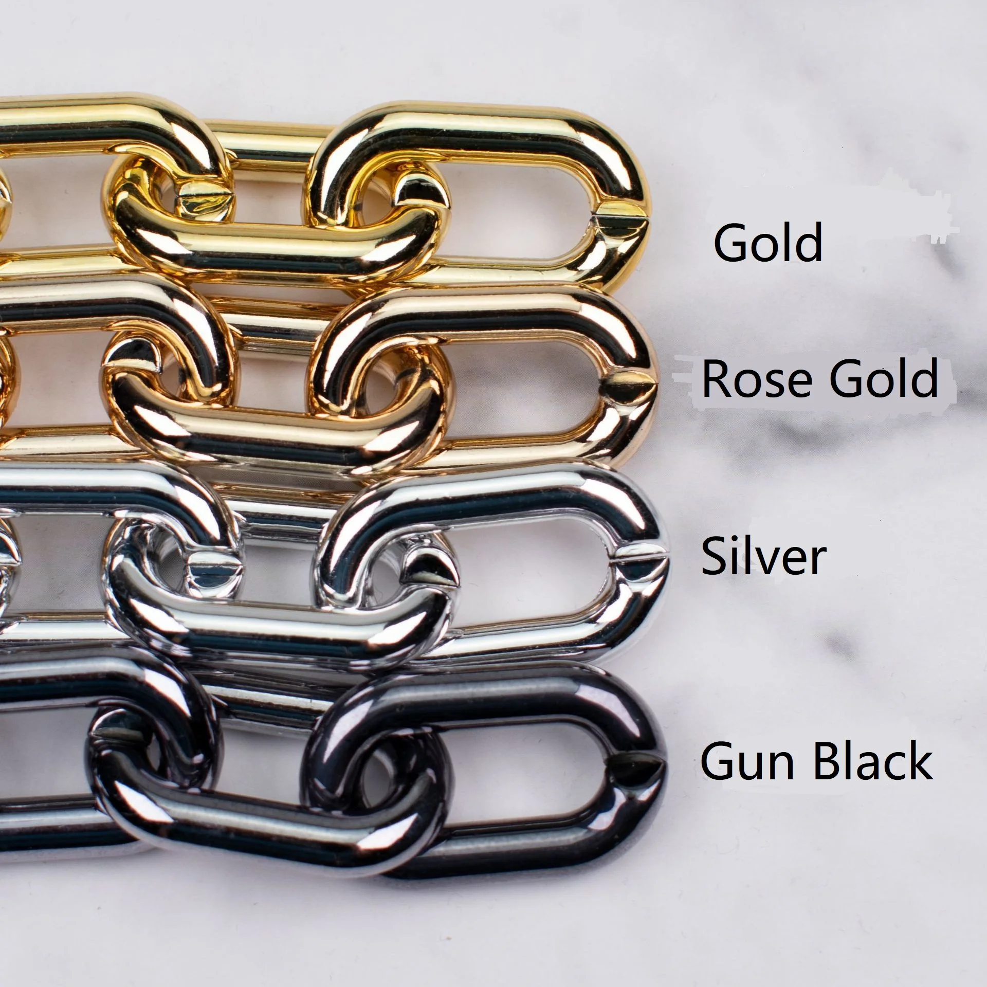 Acrylic Chain UV Buckle Good Quality Jewelry Accessories Making ABS ...