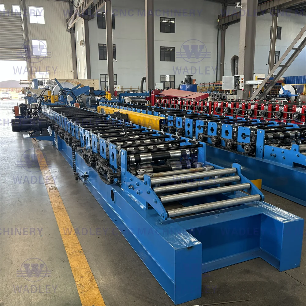 Low Running Cost Sigma Shaped Purlin Steel Frame Roll Forming Machine M ...
