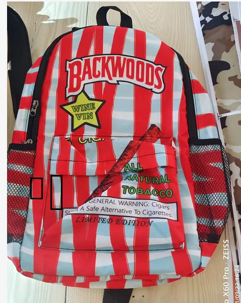 Wholesale Smell Proof Custom Logo Raw Runtz Backwoods School Bag For ...