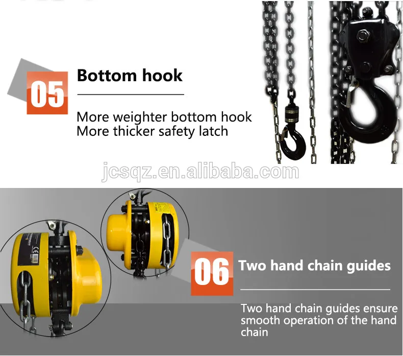 Manual Chain Block Hoist 10t - Efficient Lifting Solutions