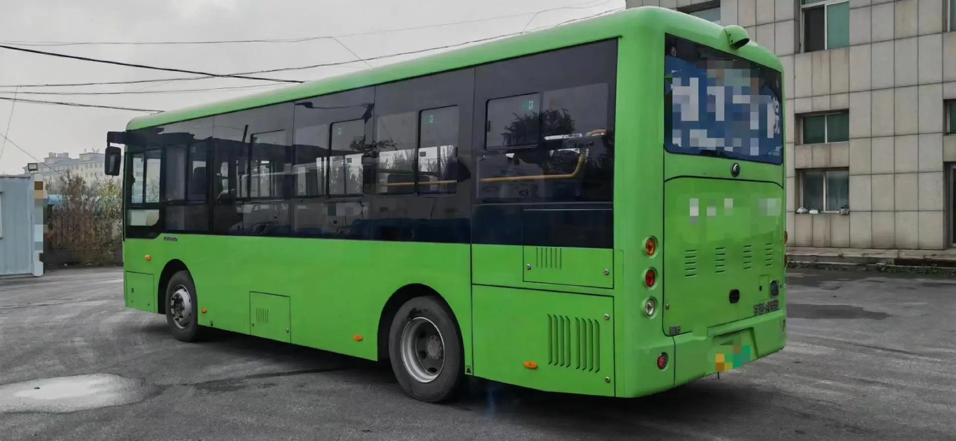 8 Meter Pure Electronic City Bus Left Hand Drive 28-48 Seats City Bus ...
