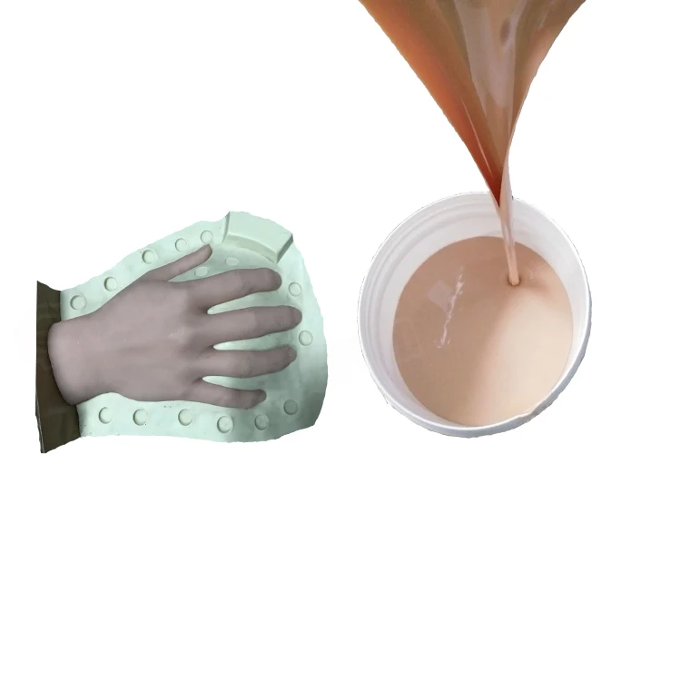 Human Skin Feeling Liquid Silicone Rubber For Hand Prosthetic - Buy ...