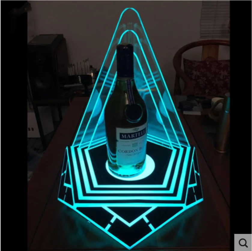 Led Bottler Glorifier Vip Bottle Presenter With Laser Lighting For ...