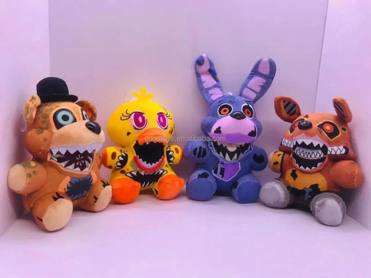 15pcs/pack 25cm Five Nights Freddy Fnaf Dolls Stuffed Fanf Sundrop ...