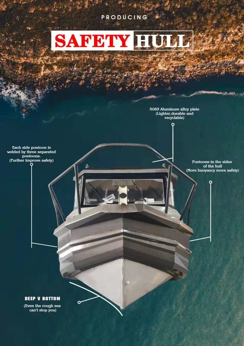 POSEIDON 6m Cabin Cruiser - Speed Boat for Offshore Waters
