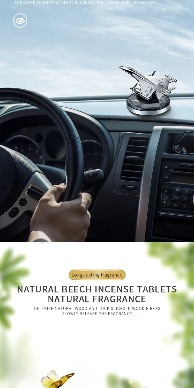 Heliogyro Aircraft Ocean Cologne Car Air Freshener - Oem | Wholesale