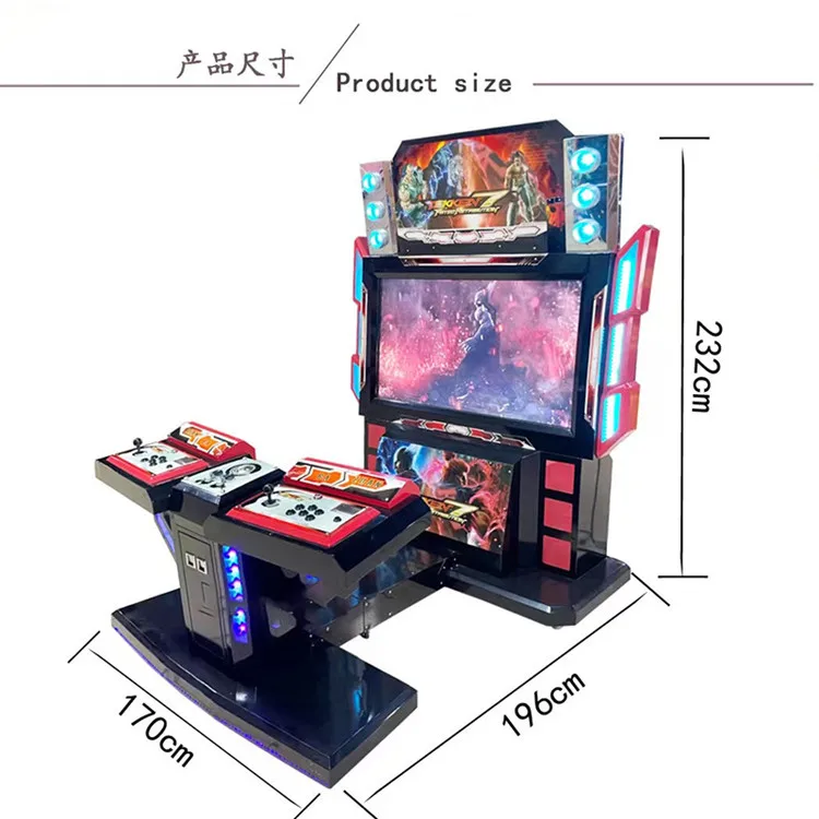 New Arrival Upright Arcade Games Machines Metal Street Fighter Tekken 7 ...