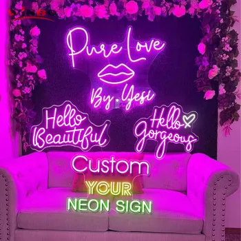 Winbo Custom Happy Birthday Sign Neon Personal Rgb Logo Letters Numbers ...