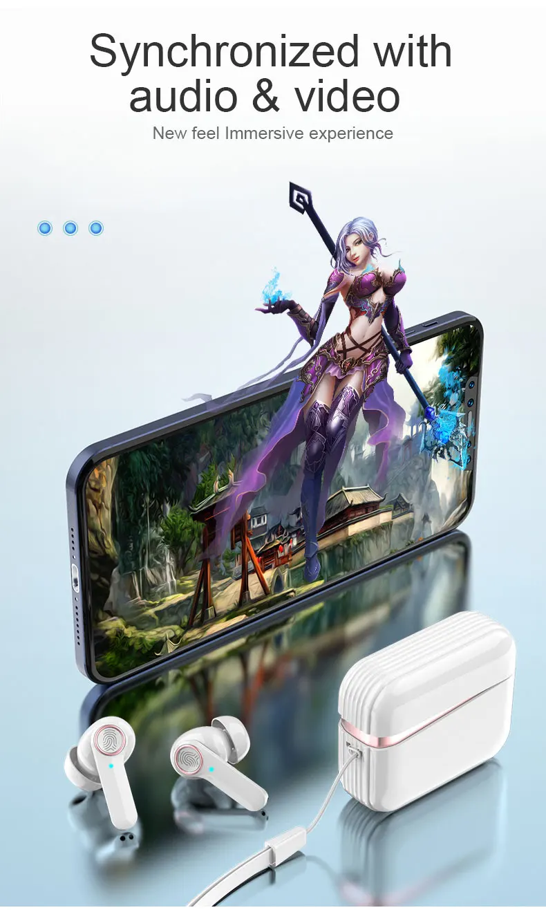 Factory Side Open Case Design Touch Oil Matte Feel Bluetooth Wireless ...