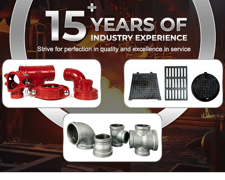 Grooved Pipe Fitting Fire Protection System FM UL
