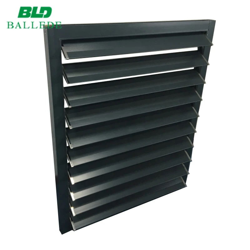 Aluminium Sun Louvers Architectural Window Louvers Panel Sunshade Wall ...