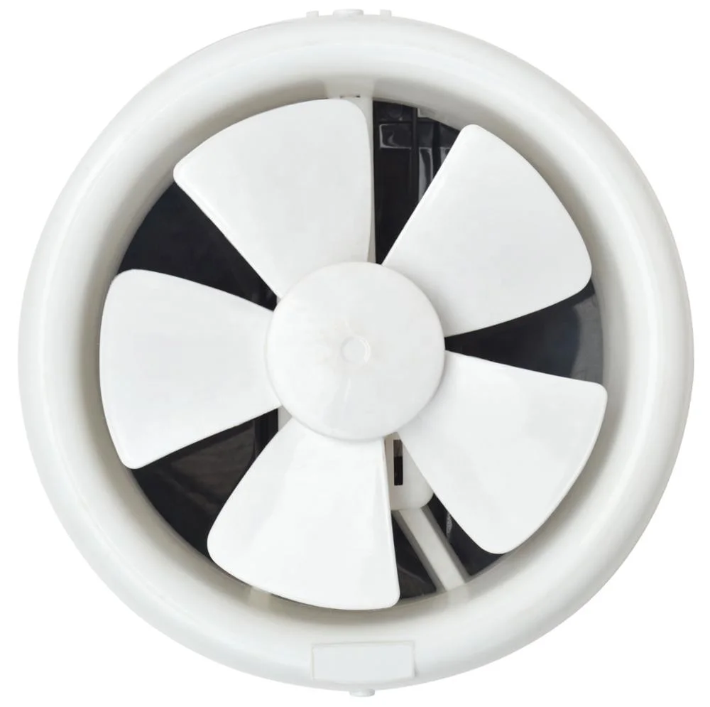 6-inch Aluminum Round Ventilation Exhaust Fan For Household Restaurant ...