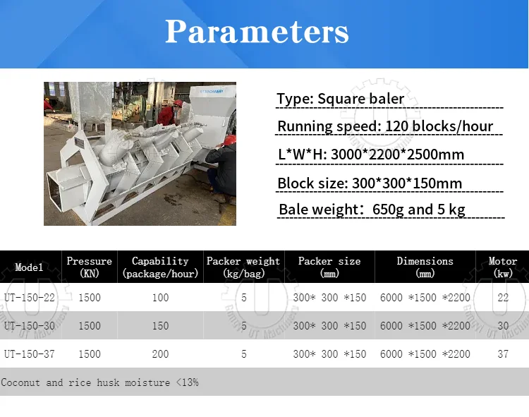 Coir Peat Block Making Machine - Efficient & Durable