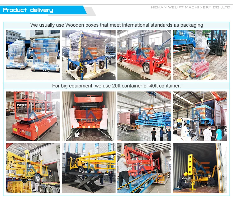 Track Scissor Lift 230v Electric Track Crawler Self Propelled Truck ...