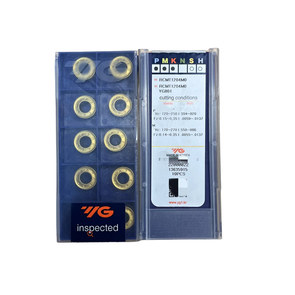 High Hardness World-renowned Brand Rcmt1204 Cnc Blade Cnc Insert ...