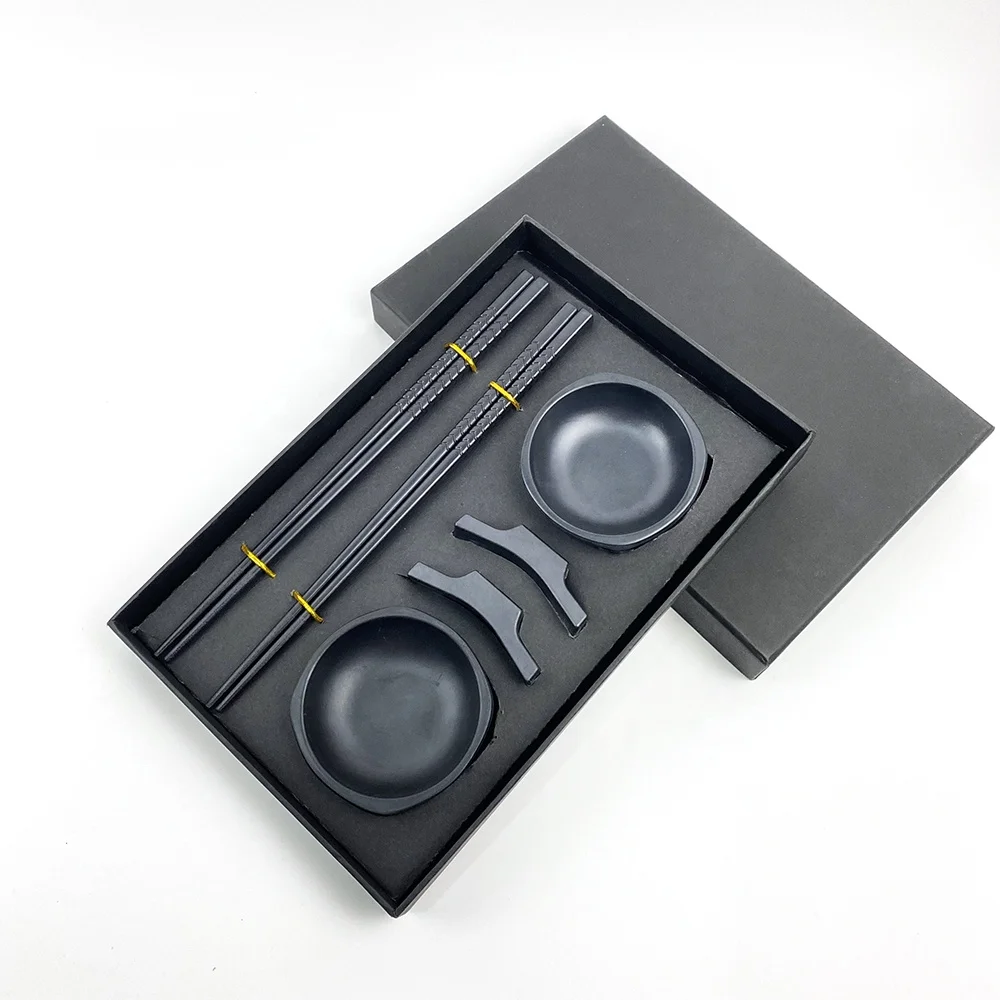 Innovative Tableware Set Gift Box Dish Chopsticks Chopstick Holder ...